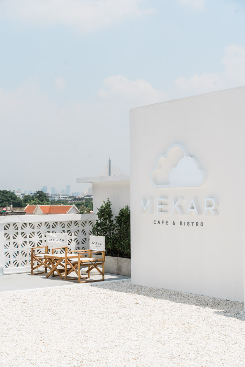 MEKAR Cafe & Bistro ร้านอาหารคาเฟ่รูฟท็อป สไตล์มินิมอล นั่งชิลได้ในยาม ...